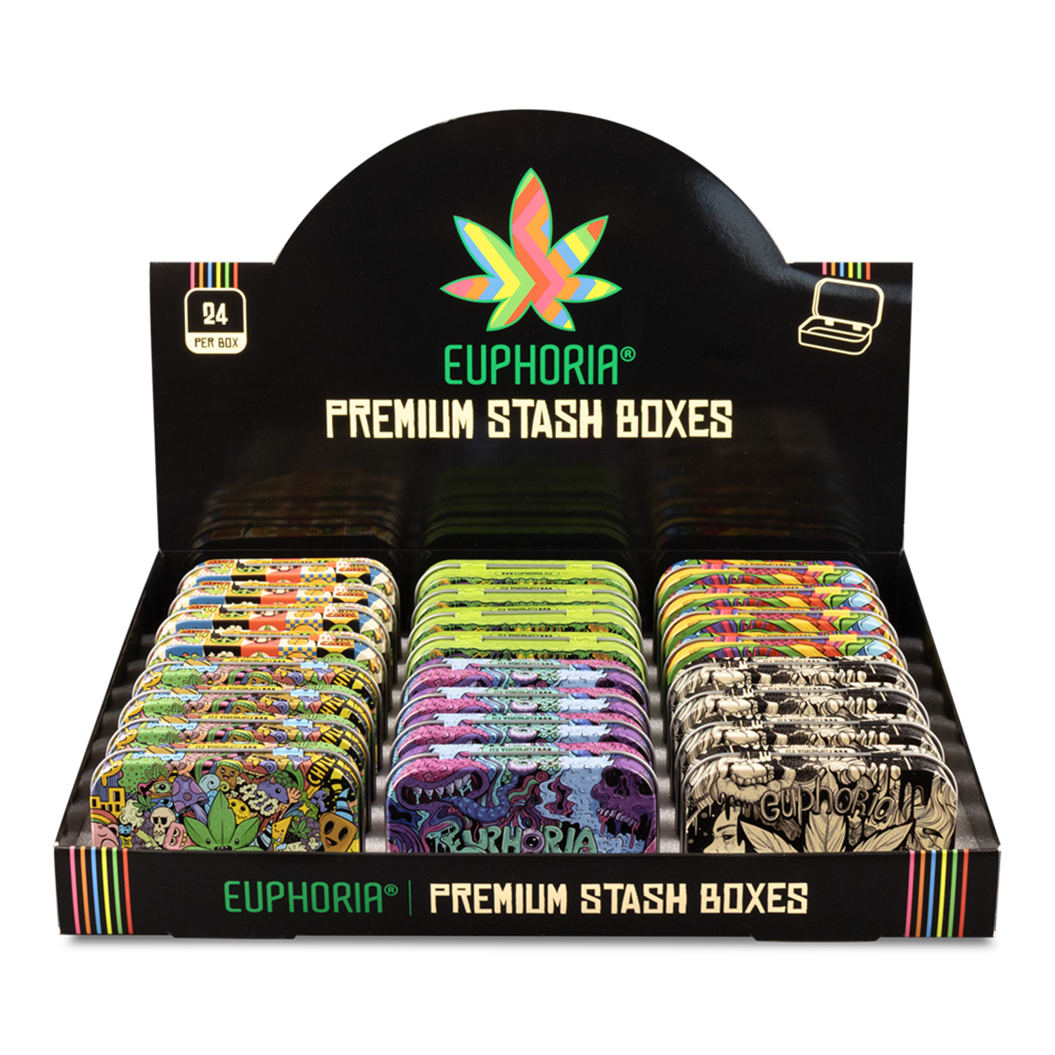 EUPHORIA Premium Stash Boxes BOX/24 - Euphoria.eu your B2B Supplier of ...