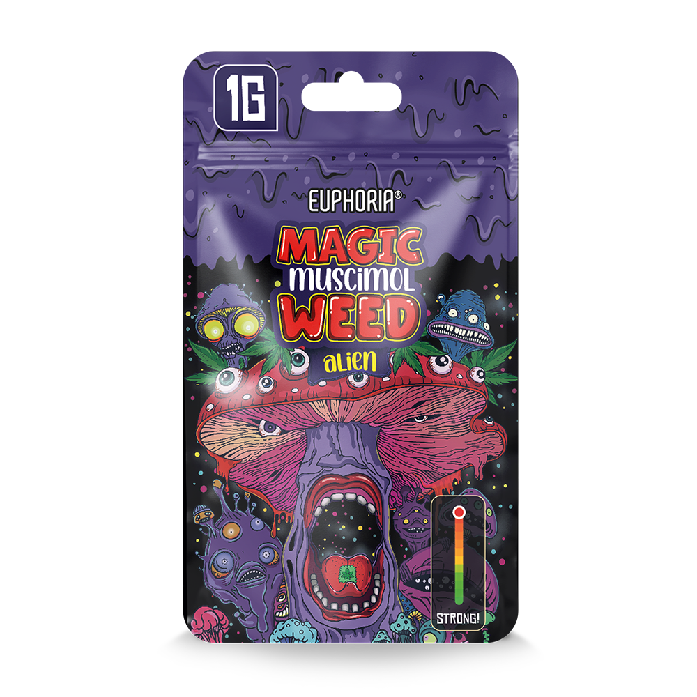 Euphoria Magic Muscimol Weed - Alien (1 g) - Euphoria.eu your B2B ...